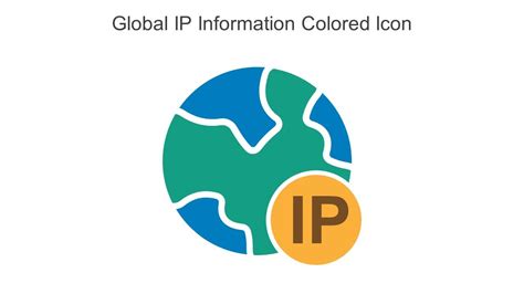 Global Ip Information Colored Icon In Powerpoint Pptx Png And Editable Eps Format PPT PowerPoint