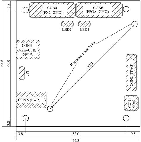 Usb Fpga Module 1 15x Spartan 6 Lx150 Fpga Board With Usb 2 0 Microcontroller
