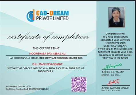Noori Shaba On Linkedin I Got Certificate Full Stack Web Development Course