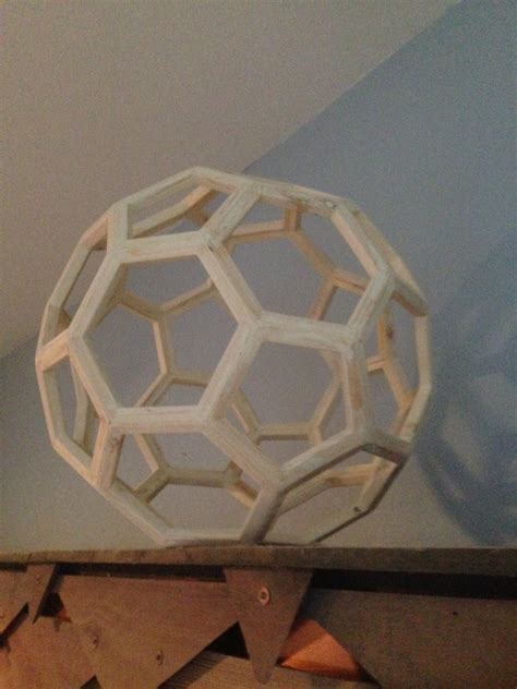 Truncated Icosahedron 5 Steps Instructables