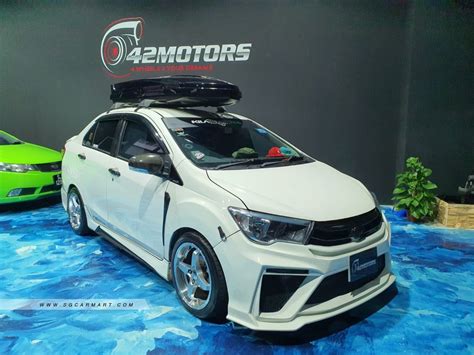 Perodua Bezza Modified Rim Rendered Perodua Bezza Modified With Gr