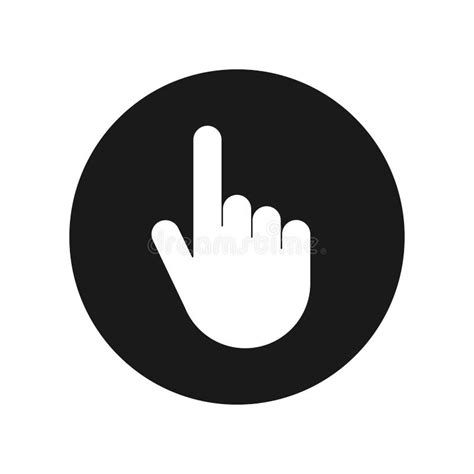 Computer Mouse Cursor Pointer Hand Cursor Icon Stock Illustration Illustration Of Choice