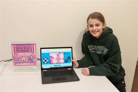 Middle Babe Babe Coding Design Skills Showcased At MakeCode Arcade Games Open House