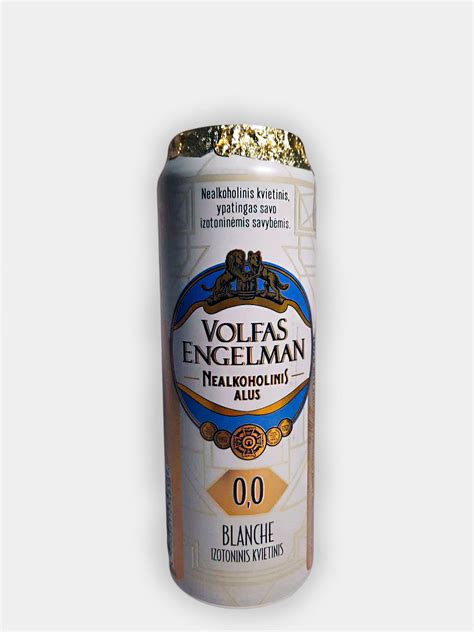 Пиво Безалкогольное VOLFAS ENGELMAN (Вольфас Энгельман) Бланш Пшеничный ...