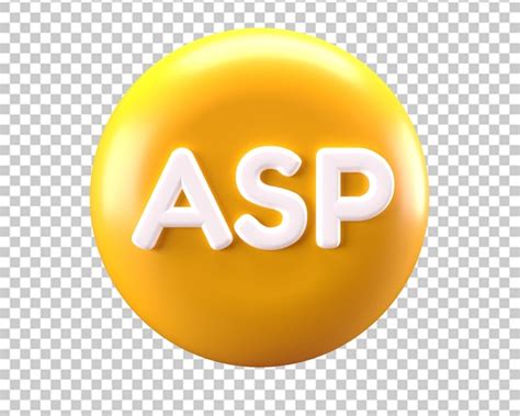 Premium Psd 3d Asp Icon