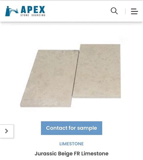 Frost Resistant German Jurassic Beige Fr Limestone Apex Stone Sourcing