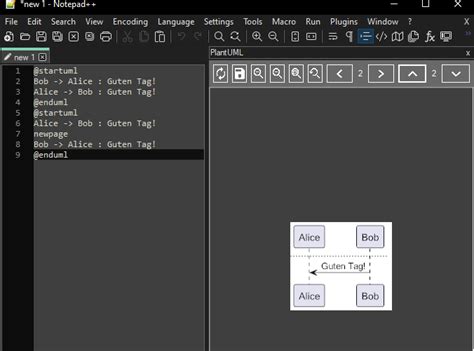 New Plugin Plantuml Viewer Notepad Community