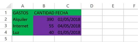 cómo colorear celdas en excel