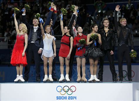 Russian Team Skating Claims First Gold For Hosts New York Post