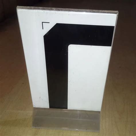 Acrylic QR Code Stand For Business At Piece In Vasai ID