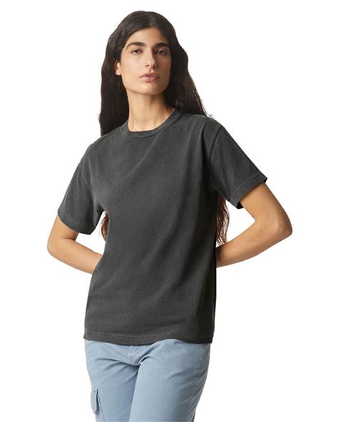 American Apparel Ss Garment Dyed Unisex Heavyweight Cotton Tee Viaos