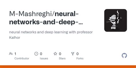 Github M Mashreghi Neural Networks And Deep Learning Neural Networks And Deep Learning With