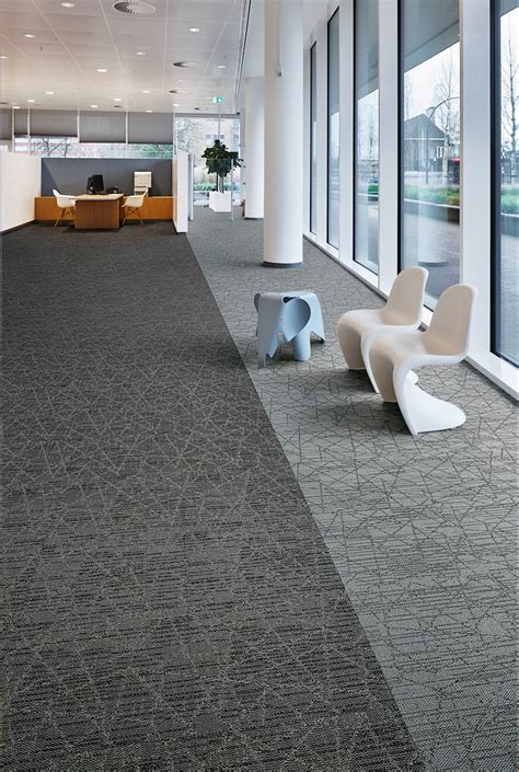 Modular Tessera Nexus Carpet Tiles Designed For Less Corporate Workplaces