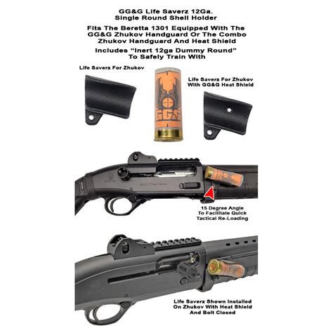 Ggandg Life Saverz Match Saver For Beretta 1301 With Zhukov Handguard And