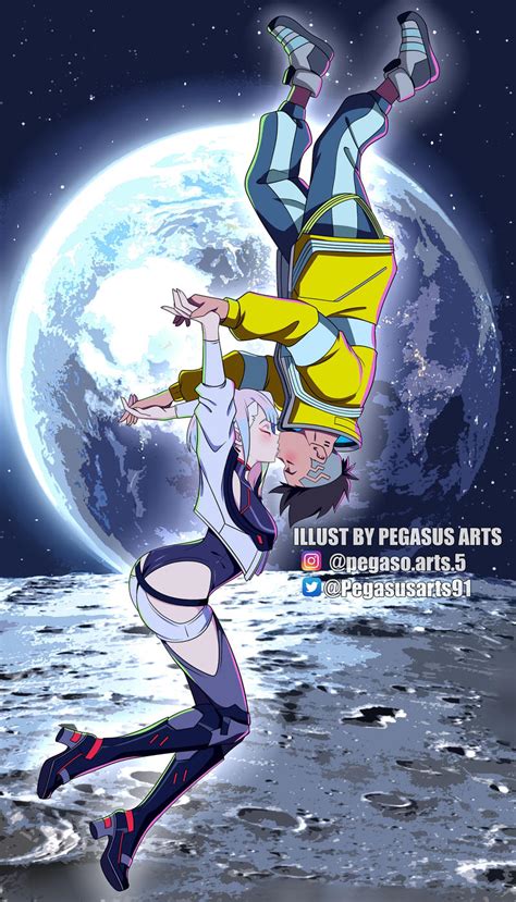 Lucy X David Cyberpunk Edgerunners By Pegasusarts On Deviantart
