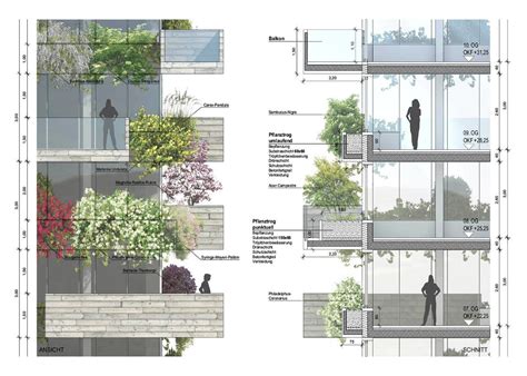 Vertical Garden On Behance Green Facade Green Architecture Facade