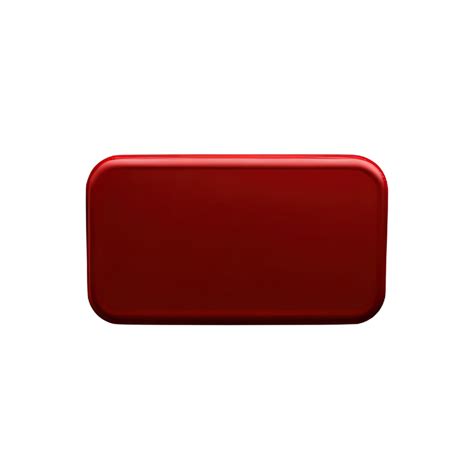 Rectangle Button 3d Element 25209076 Png