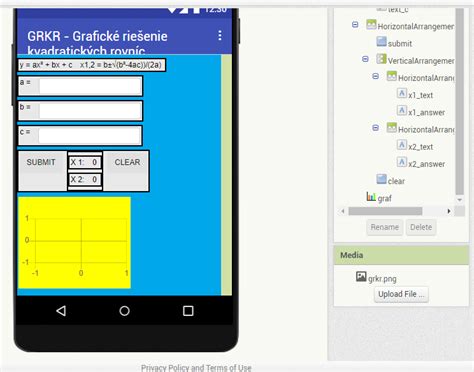 Negative Variable For Quadratic Equation Mit App Inventor Help Mit App Inventor Community