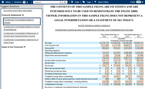 Inline Xbrl Filing Of Tagged Data Comment Period Xbrl Us
