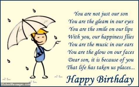 Happy Birthday Son Poems Son Poems Birthday Poems For Son Birthday