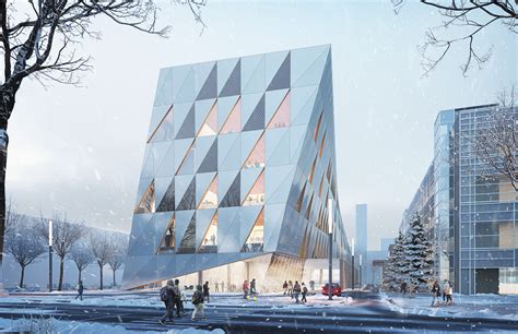 Perkins Will 彩色棱镜表面设计赢得多伦多约克大学竞赛！ Archdaily