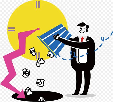 创意卡通人物倒垃圾png图片素材下载 图片编号7850057 Png素材网