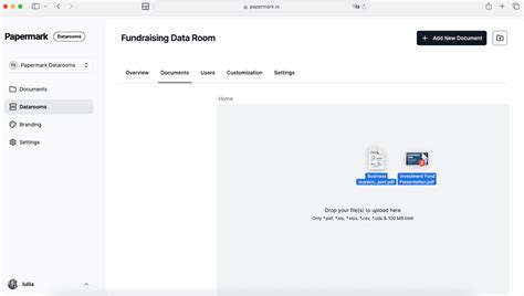 How To Add Documents To Your Data Room