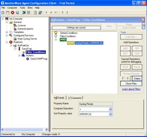how to send generic snmp traps with monitorware agent monitorware agent