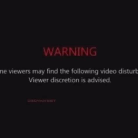 Warning Ne Viewers May Find The Following Video Disturt Viewer