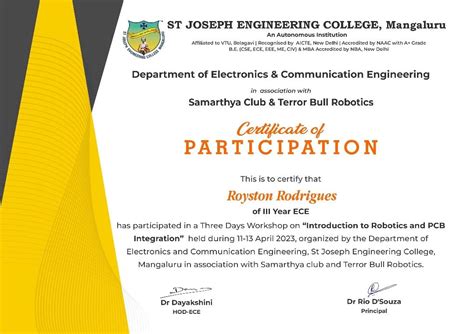 Royston Rodrigues On Linkedin Workshop Robotics Pcbdesign