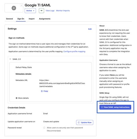 Configure Saml With Okta