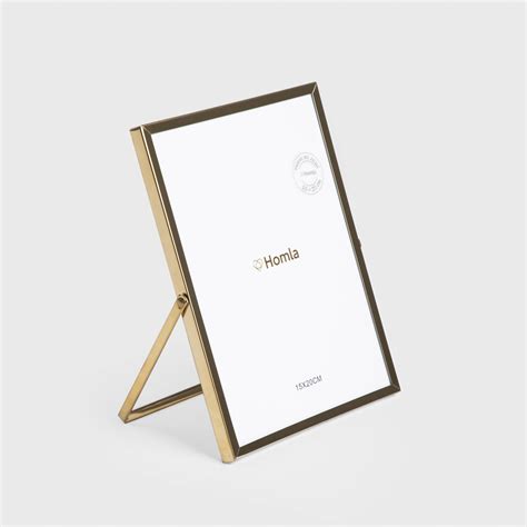 Homla Grazia Ramka Na Zdjęcie Metalowa Złota 15x20 Cm Homla Sklep
