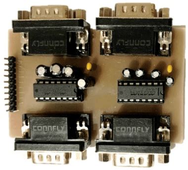 4x RS232 UART Interface Module Download High Quality Scientific Diagram
