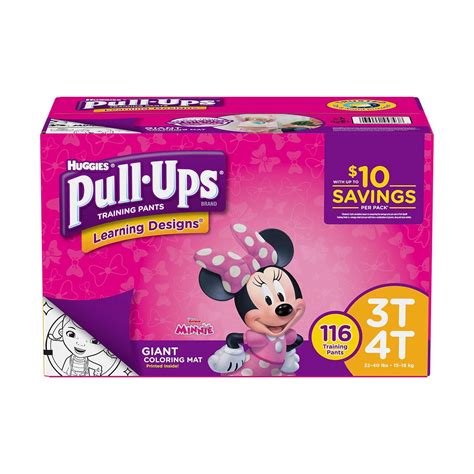 Huggies Pull Ups Training Pants For Girls Choose Your Size
