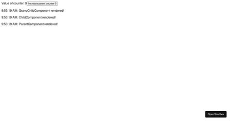 Naive Context Rendering Example Codesandbox
