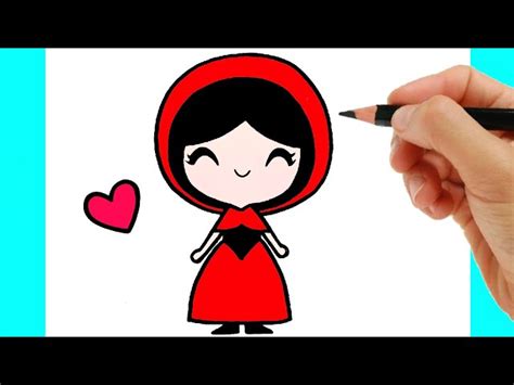How To Draw The Little Red Riding Hood