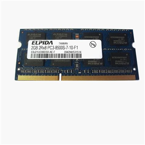 قیمت و خرید رم دسکتاپ Ddr3 تک کاناله 8500s مگاهرتز الپیدا مدل So Dimm ظرفیت 2 گیگابایت