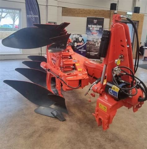 Kuhn Multi Master 123 4 Furrow Reversible Plough New Kn2218 For Salejohnston Tractors