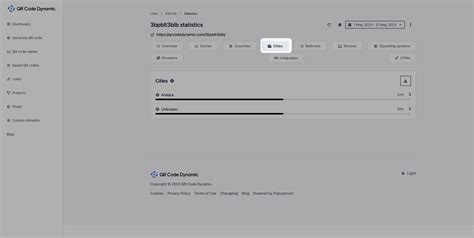 Which Metrics Are Available On Qrcodedynamics Link Statistics