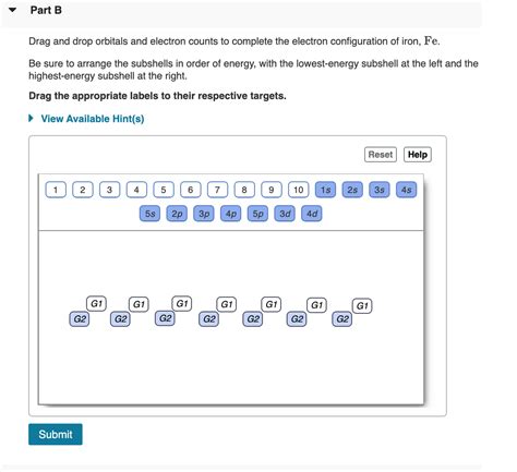 Answered Drag And Drop Orbitals And Electron Bartleby