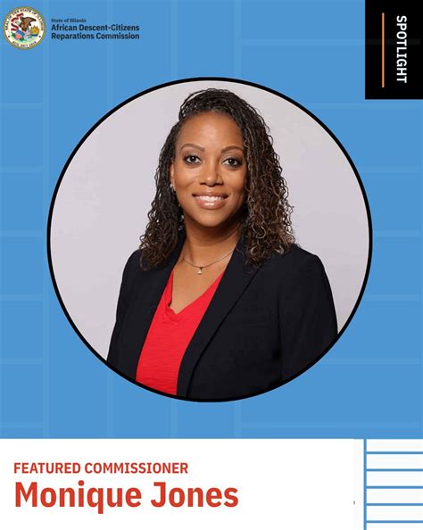 African 🌟 Commissioner Spotlight Meet Monique Jones Monique Jones