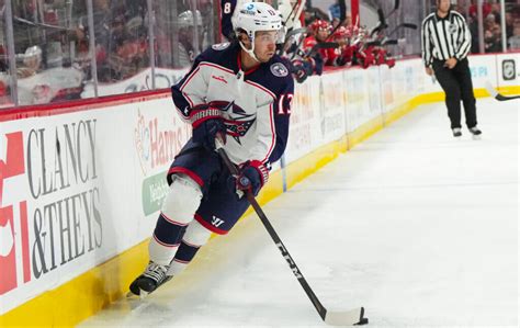 After A Wild Summer Johnny Gaudreau Makes Home Debut With Blue Jackets