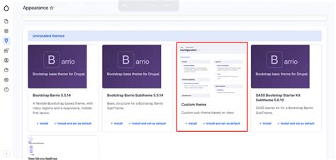 how to create a sub theme in drupal bay20 software