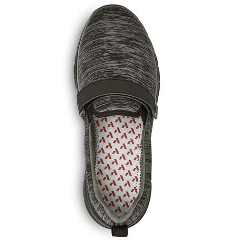 Anodyne No 11 Womens Sport Trainer Shoes Black Grey Antsll