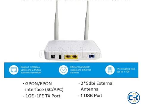 BDCOM GP F E Onu Router Has Mbps WiFi