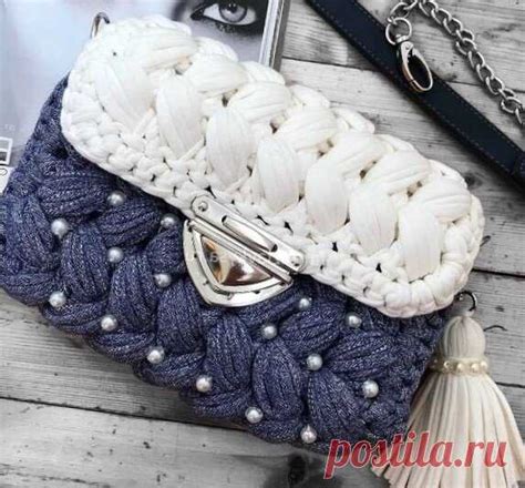 Вяжем сами стильную и модную сумку крючком Идеи Мастер Классы и виде Аксессуары своими