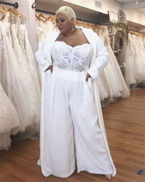 Ivory And Main Plus Size Bride En Instagram “the Pant Suit You All