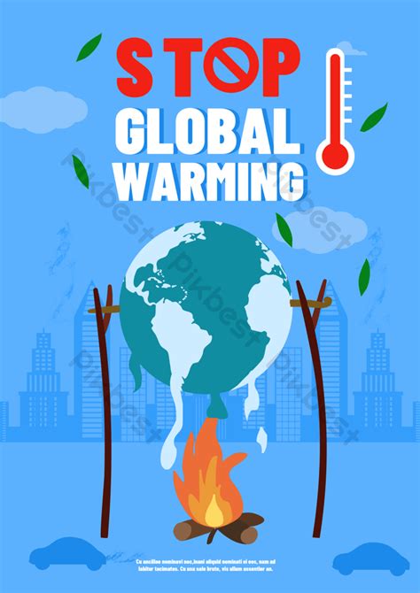 Posters On Global Warming Poster Melting Earth Global Warming