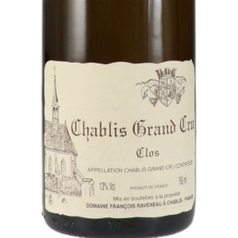 フランソワ ラヴノー 2013 シャブリ レ クロ Domaine Francois Raveneau Chablis Grand Cru