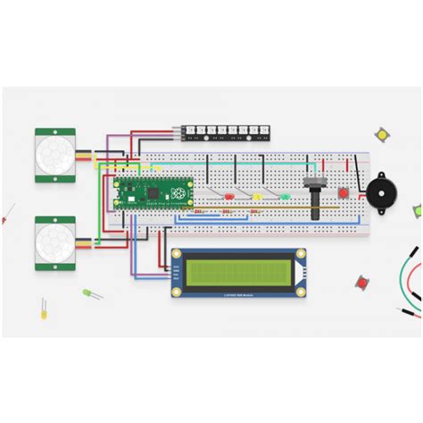 Raspberry Pi Pico MicroPython Kit Za Programiranje Malina314